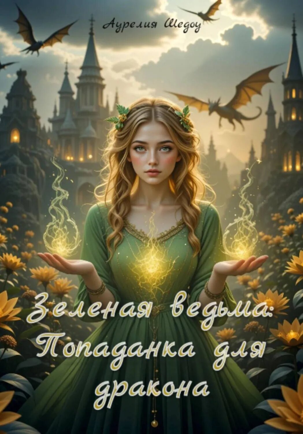 Зеленая ведьма: Попаданка для дракона [Цифровая книга]