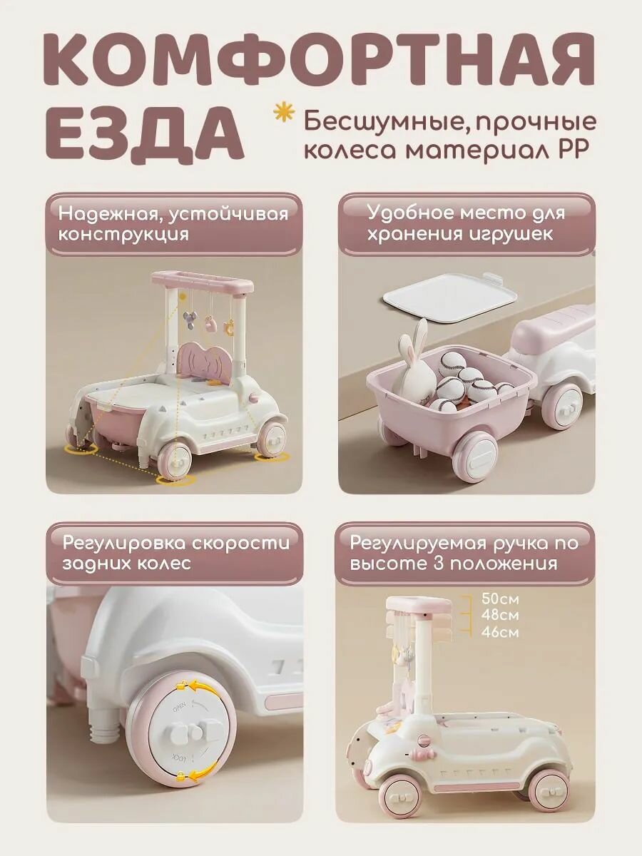 Ходунки каталка детские — фото 1