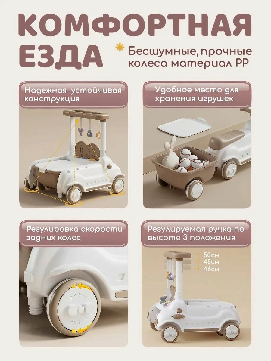 Ходунки каталка детские — фото 1