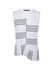 Топ PierAntonioGaspari Striped sleeveless top, размер 40, white