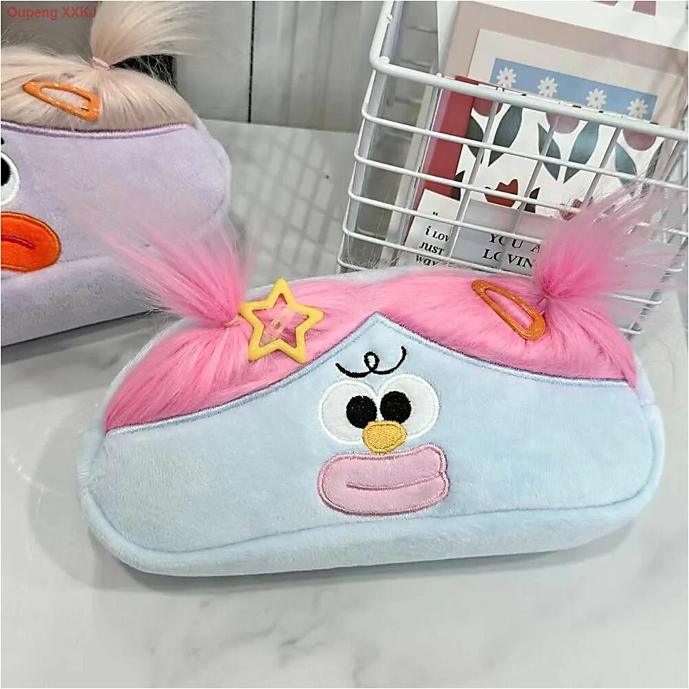 Модный пенал необычной формы DIY с мемами для стиля волос, мотивация для учебы, забавный подарок на учебу, канцелярия.