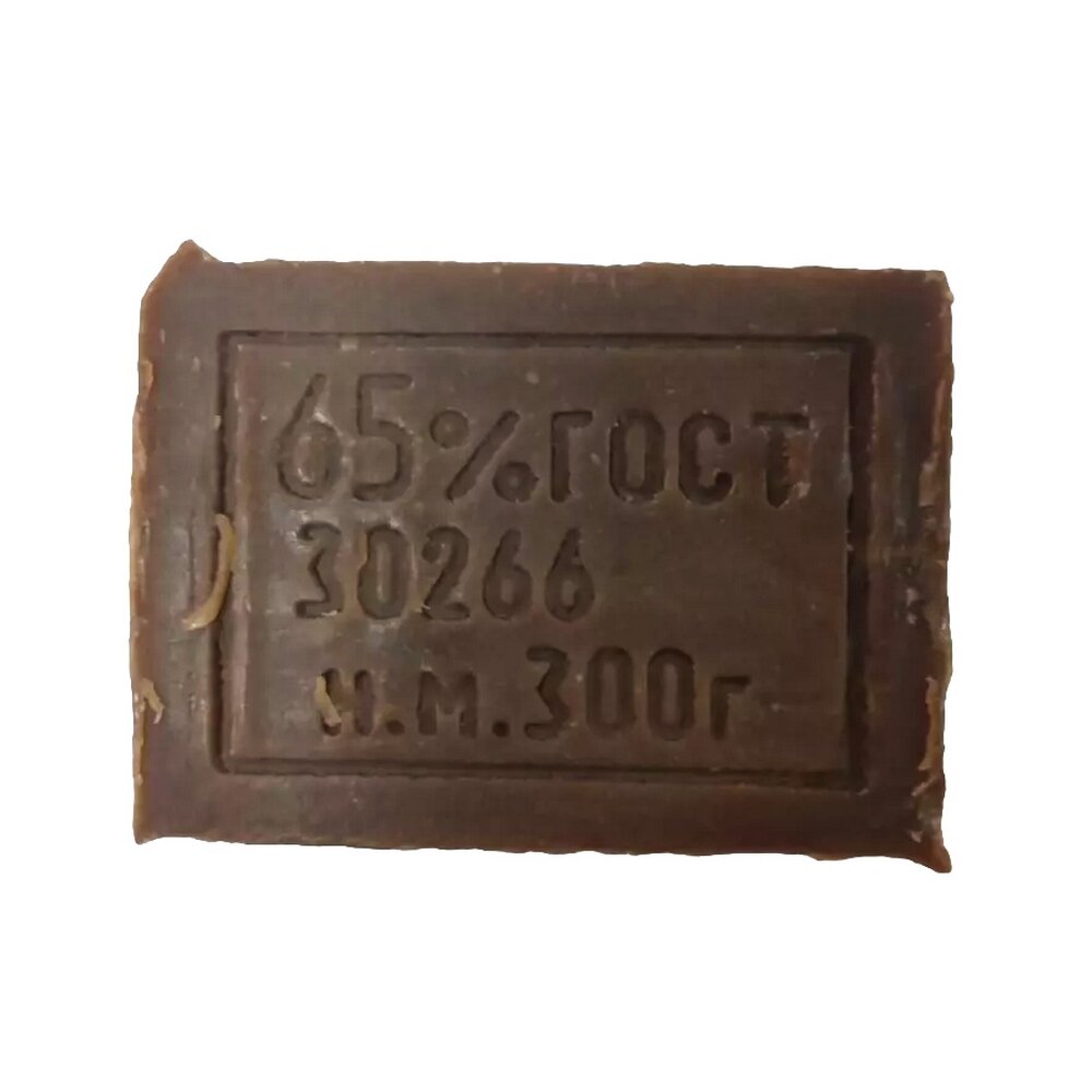 Мыло хозяйственное, твердое, 65%, 300г