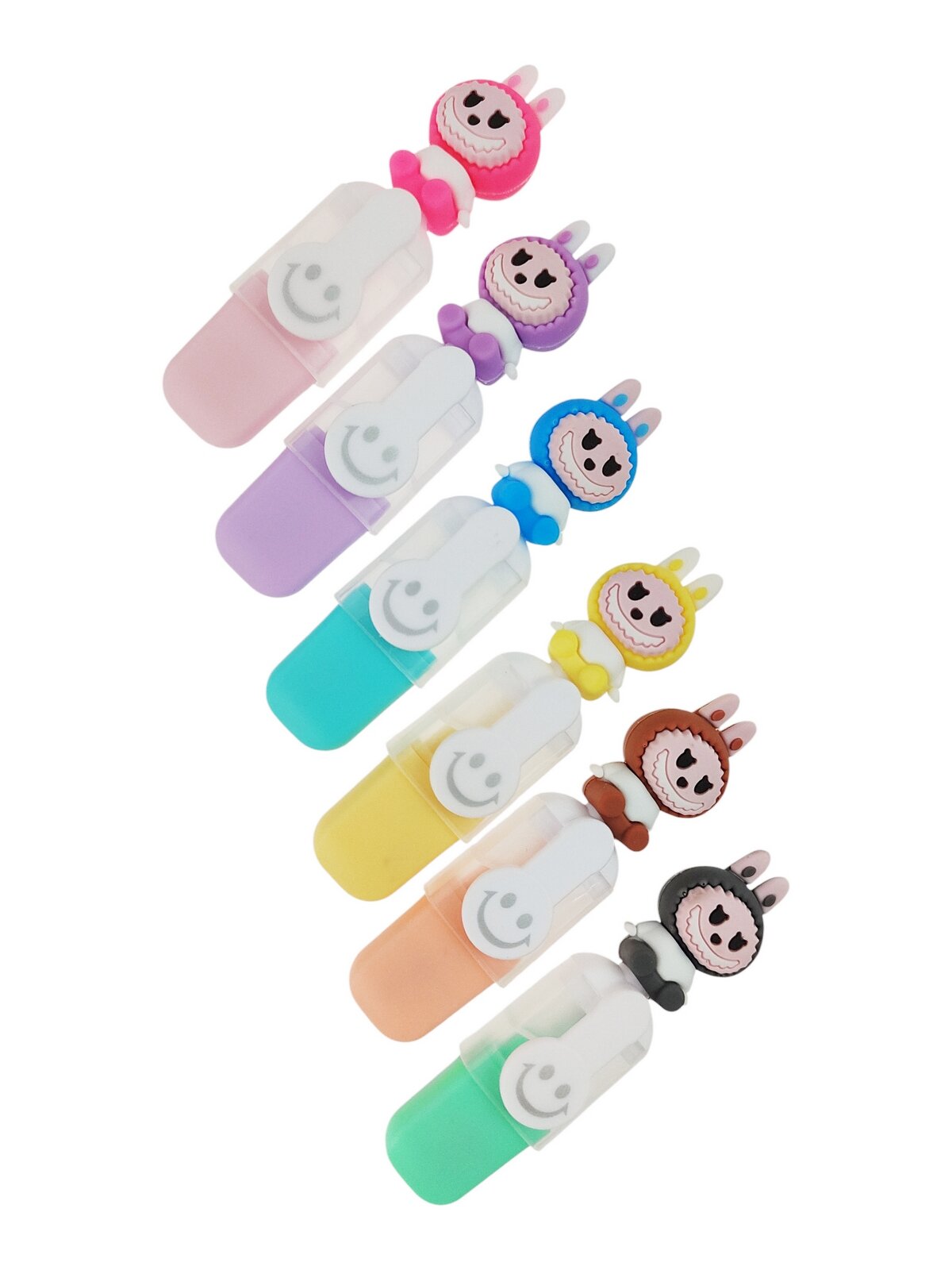 Набор текстовыделителей Зайка Бу, 5 цветов