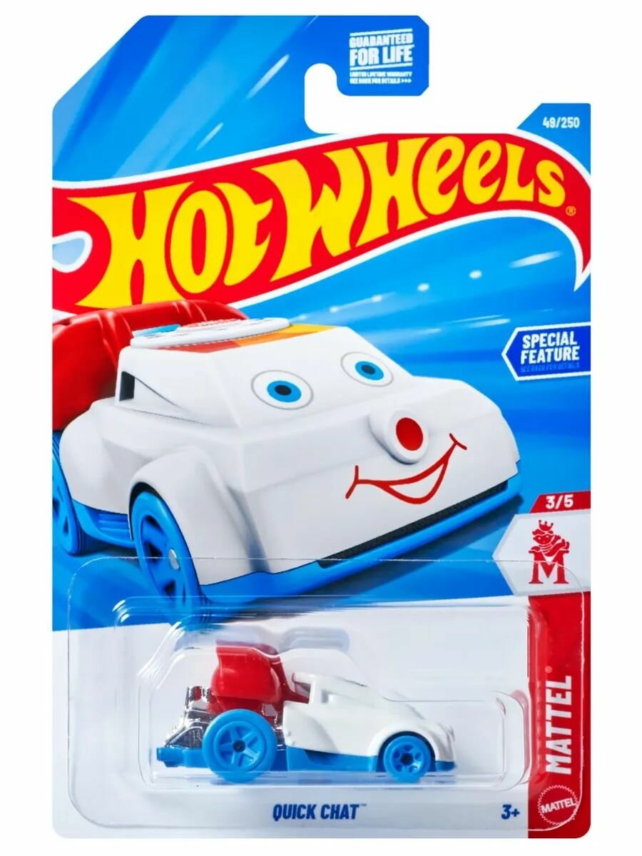 JJJ18 Hot Wheels машинка металлическая игрушка коллекционная масштабная модель Quick Chat кейс 2026
