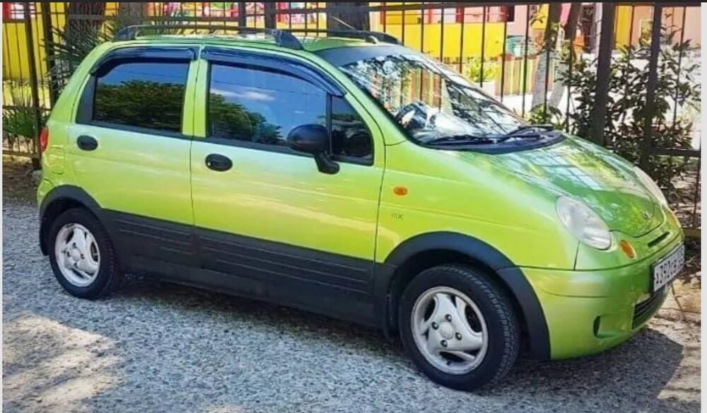 Накладки на двери Daewoo Matiz Дэу Матиз пластиковые неокрашенные