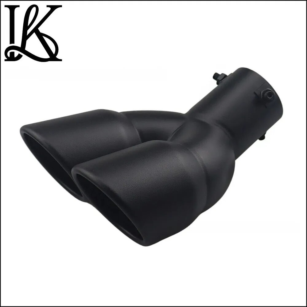 Глушитель, диаметр 60 мм, длина 180 мм арт. насадка на глушитель Матово-черный 60