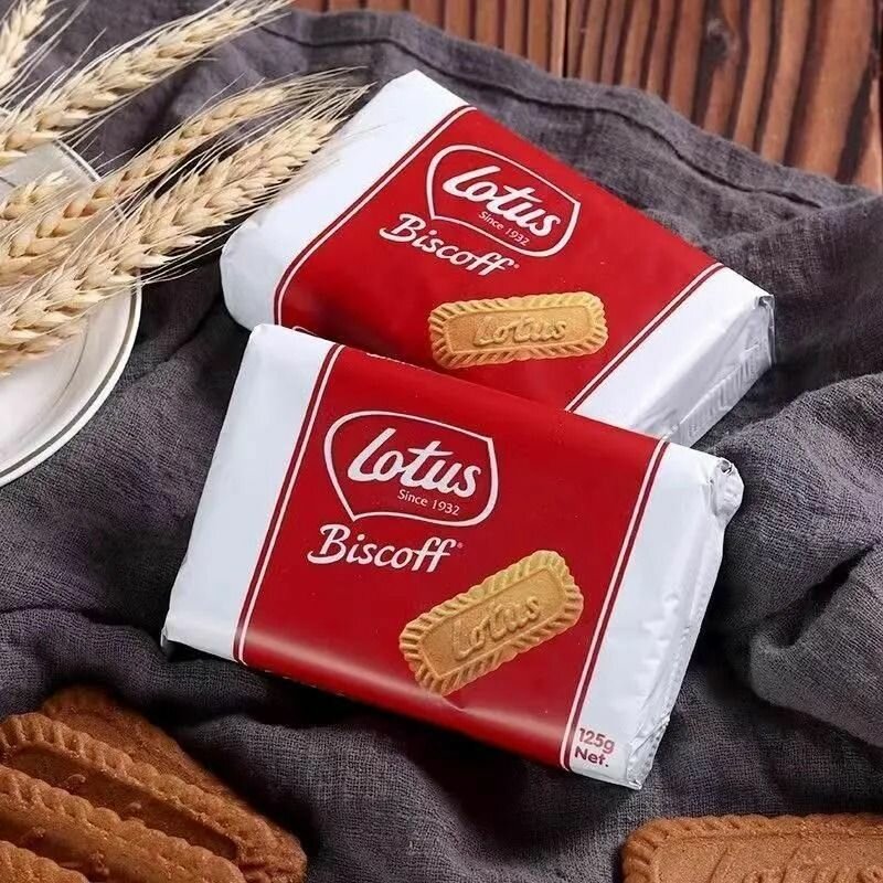 Печенье карамелизированное Lotus Biscoff, 2 шт х125 гр. (Бельгия)