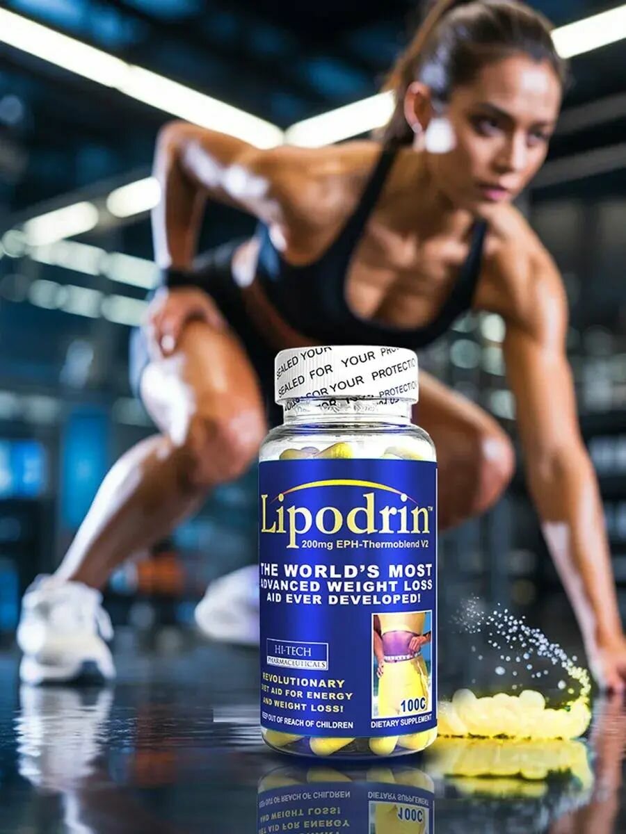 Lipodrin жиросжигатель Липодрин, 100 капсул