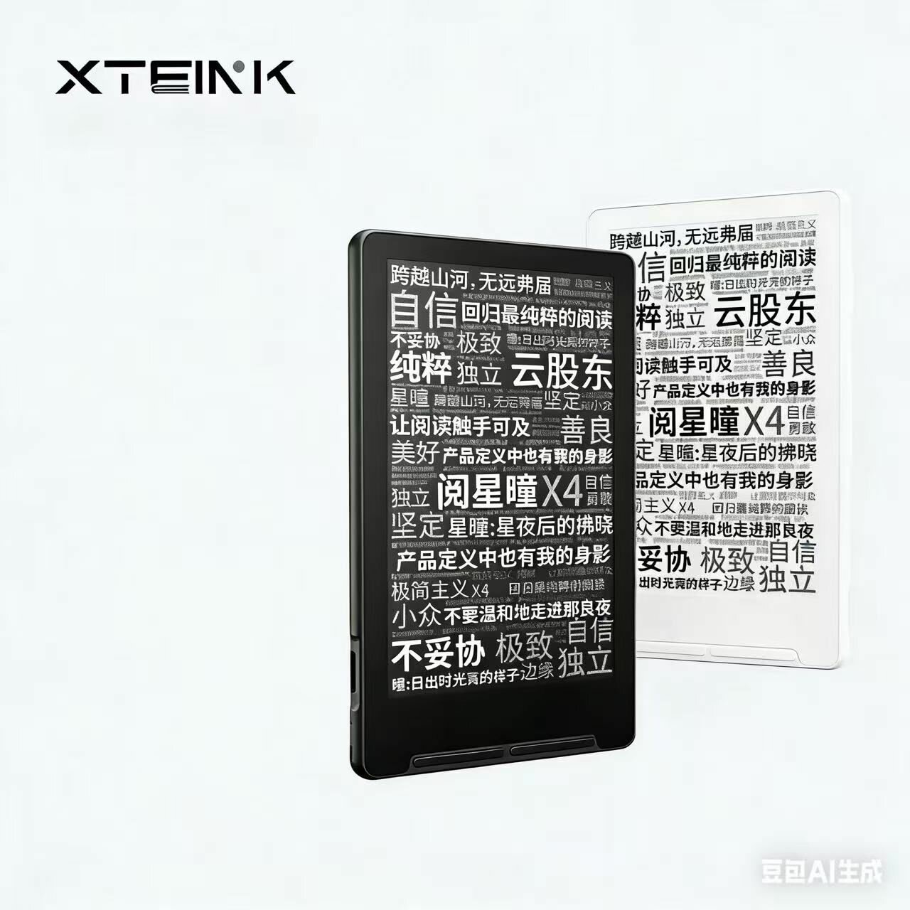 Электронная книга 4,3 дюйма с экраном на электронных чернилах и сенсорным управлением (в подарок матовая защитная пленка)