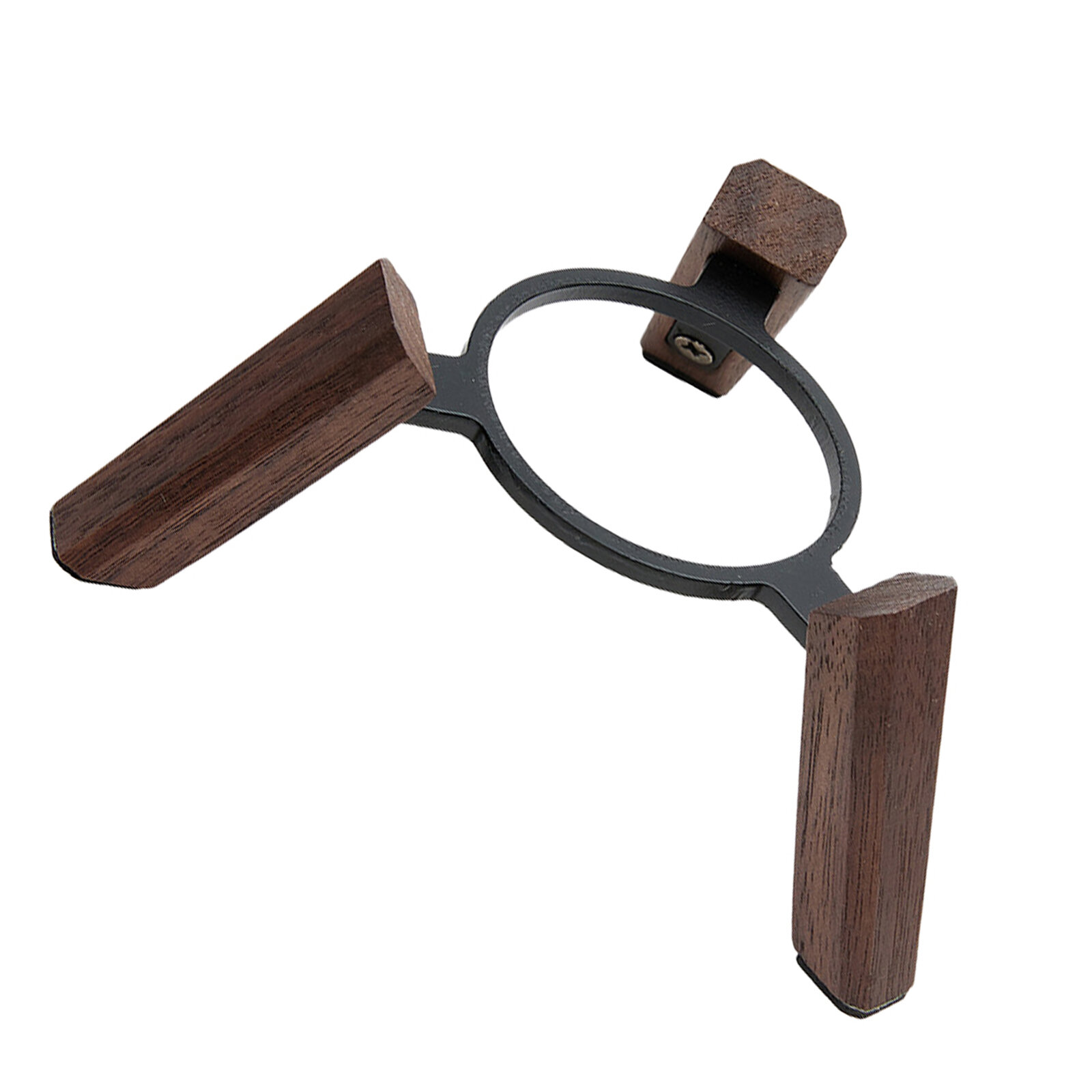 Металлическая подставка для мини-колонок с противоскользящей силиконовой подложкой