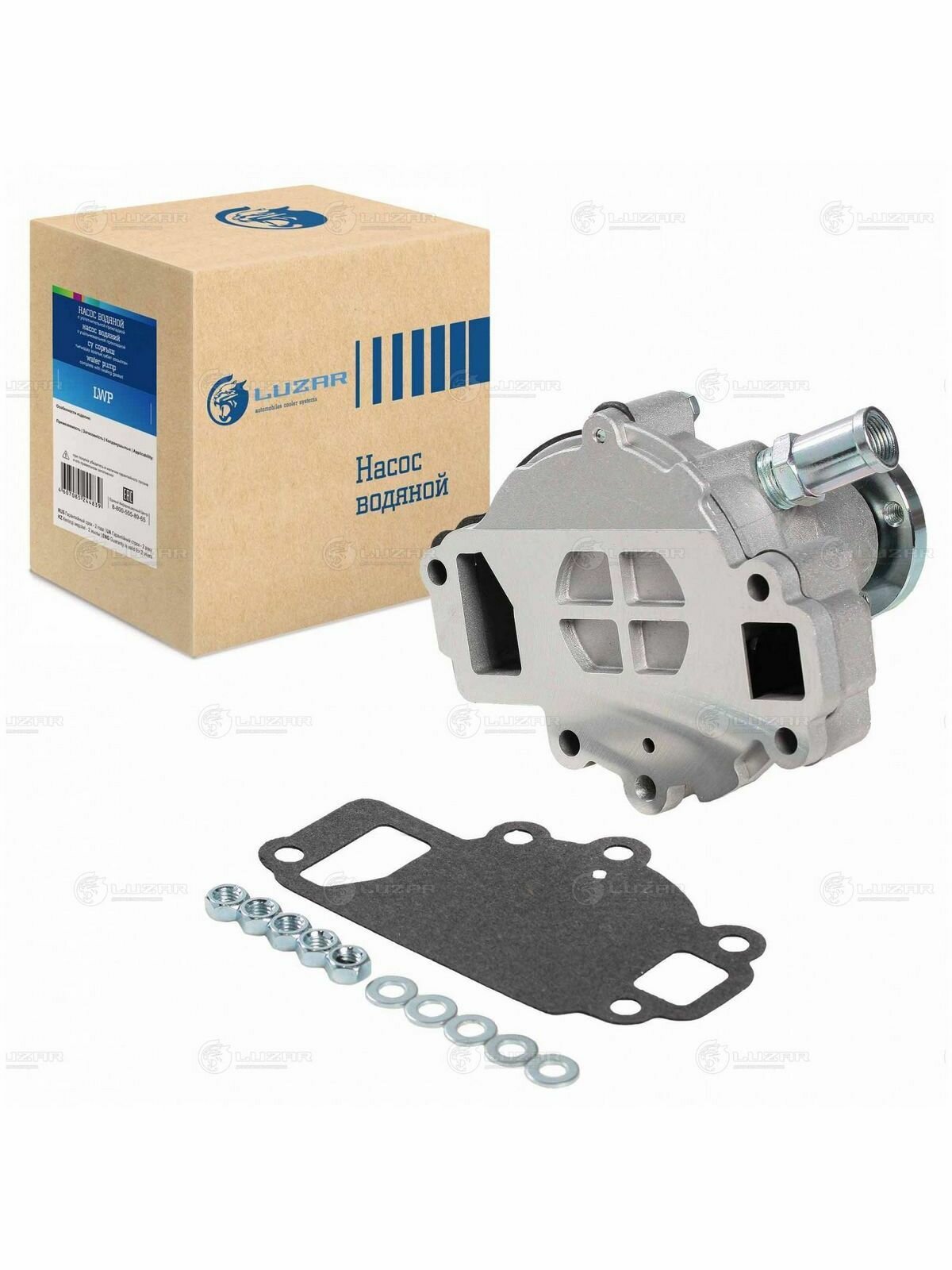Насос водяной LUZAR LWP03216 для а/м GAZ SOBOL, GAZELLE / Газ Соболь, Газель