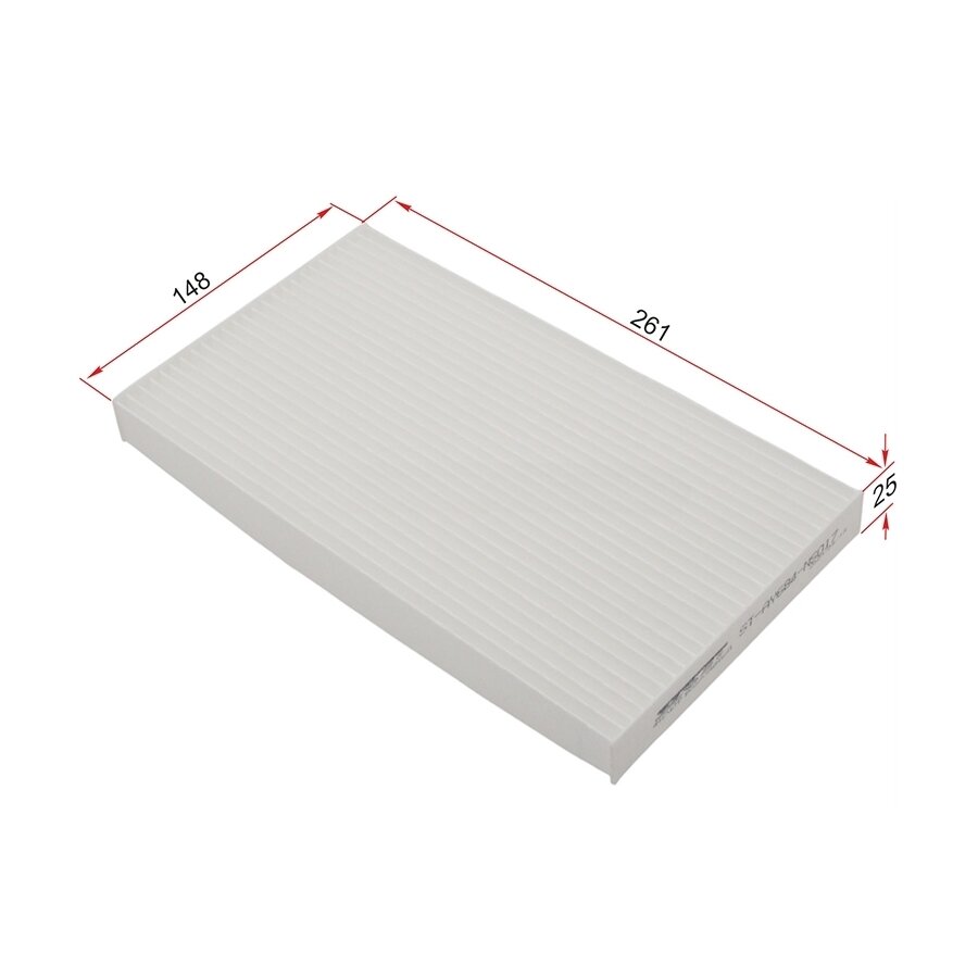 Фильтр салона NISSAN JUKE F15 10- CUBE 10- LEAF 10-, SAT ST-AY684-NS017