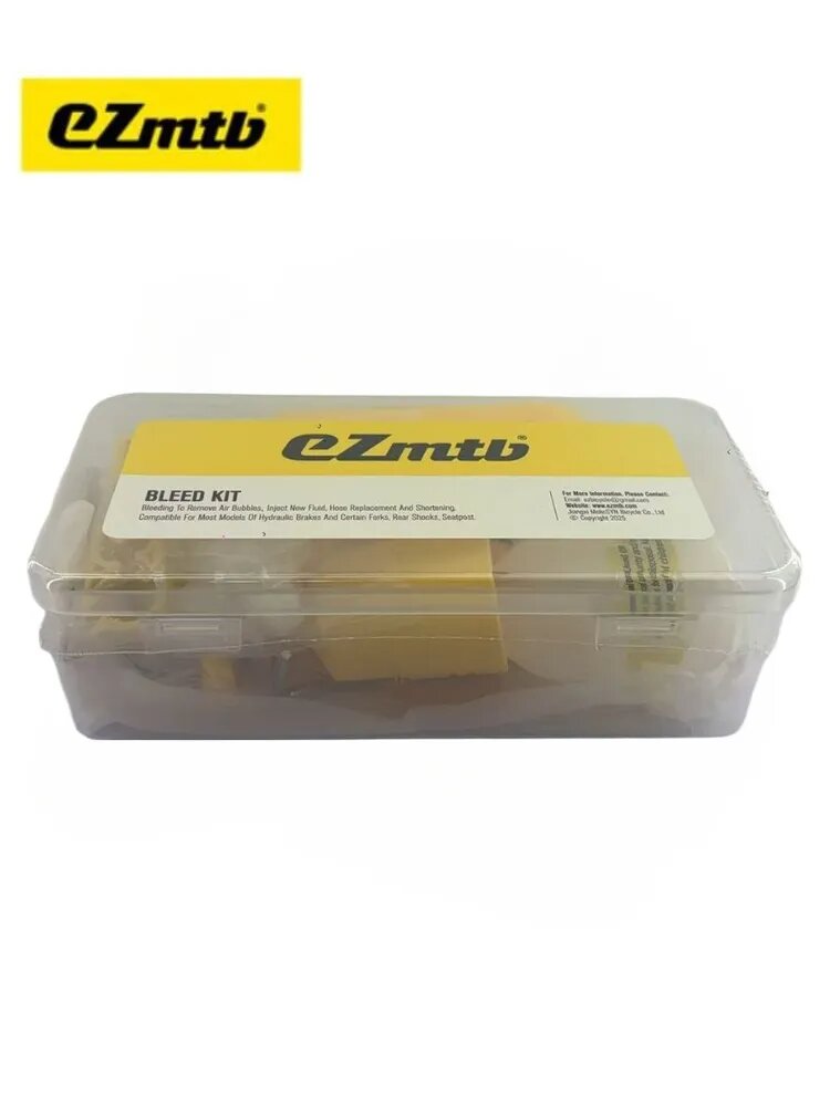 Инструмент для заправки и смазки масляных дисков для горных и шоссейных велосипедов EZMTB