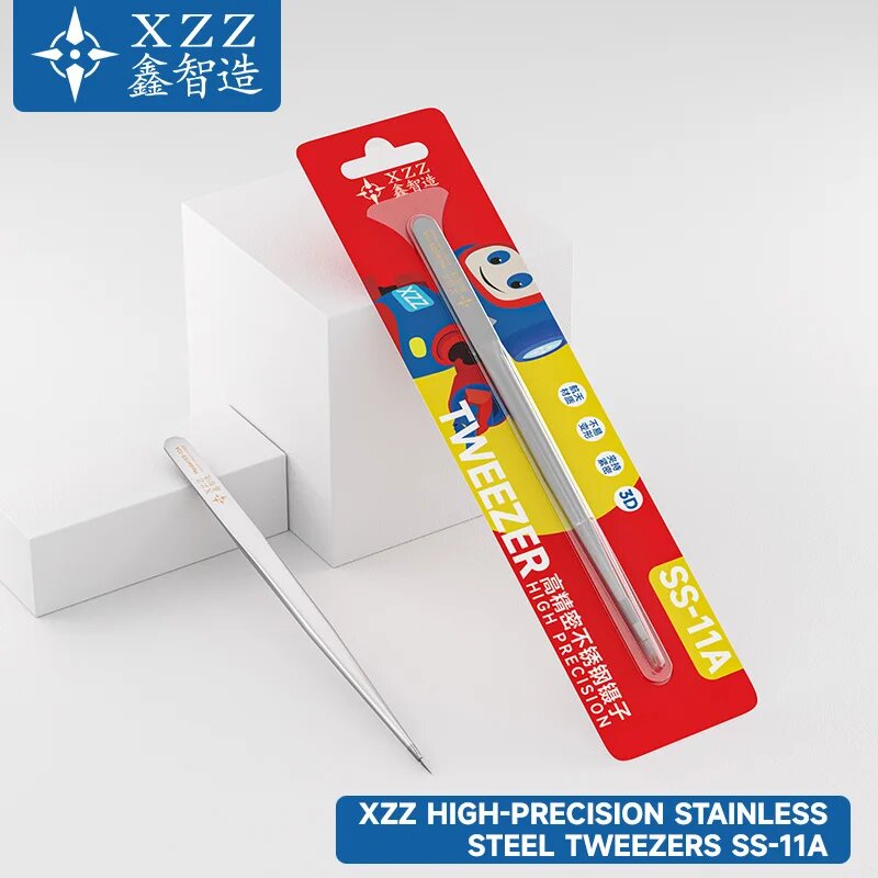 3D пинцеты XZZ SS-11A/11B из нержавеющей стали для ремонта телефонов