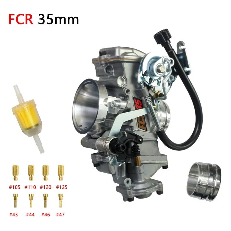 Карбюраторы большой вместимости FCR 28/33/35/37/39/41 мм, подходят для CRF650 FS450