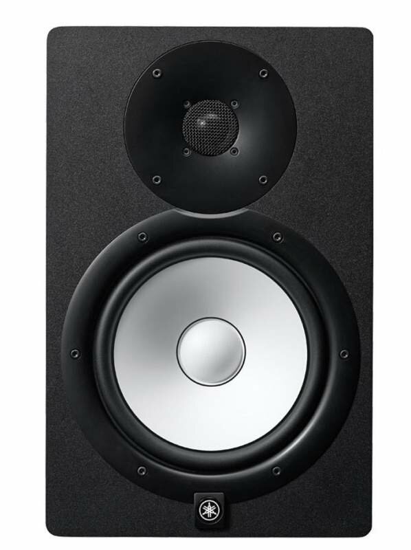 Студийный монитор Yamaha HS8, фазоинверторный, 2 полосы, регулировка тембров, MDF
