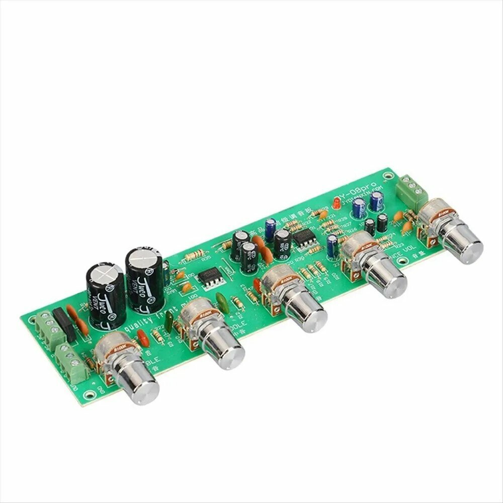 Плата предусилителя звука Hi-Fi 2.0 с регулировкой тембра