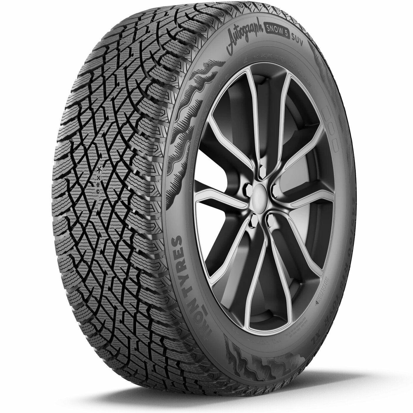 Шина IKON Autograph Snow 5 SUV, зимняя, 225/65, R17, TL, 106R, высота профиля 65 1 шт.