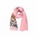 Шарф MOSCHINO для женщин, one size, розовый,