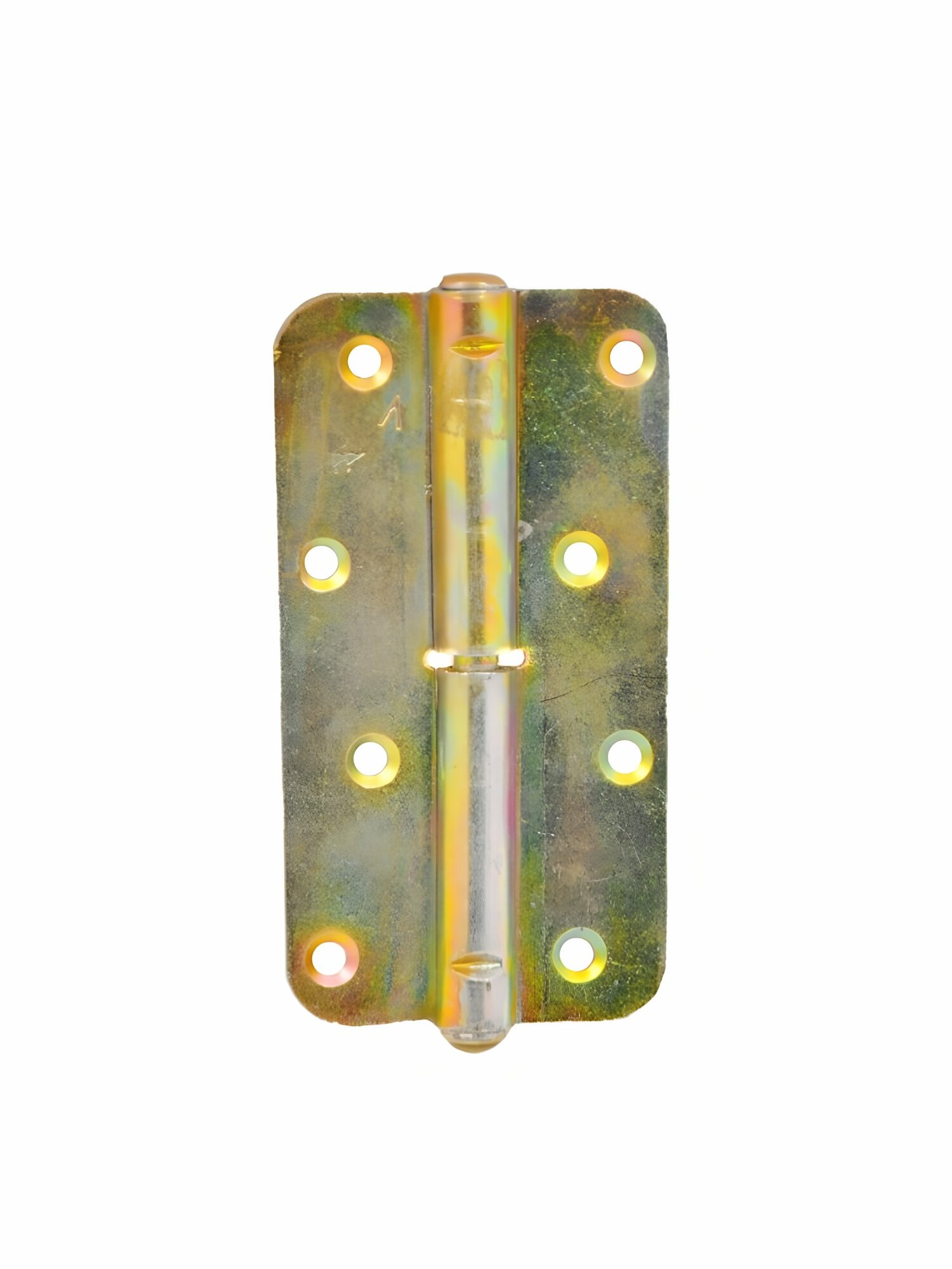 Петля накладная БелТИЗ ПН1-110 для деревянных дверей, 110х67 мм, левая, оцинкованная, серебристая, 1 шт.