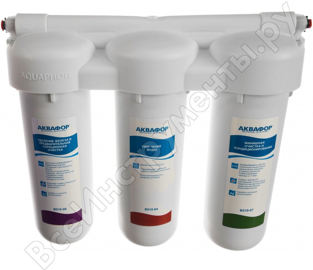 Водоочиститель Аквафор Трио Fe Н