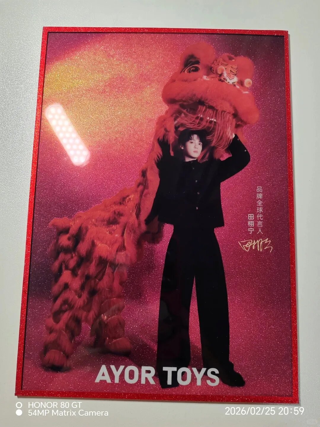 Виниловая кукла AYOR TOYS "Танец льва", Цвет: Acrylic nameplate