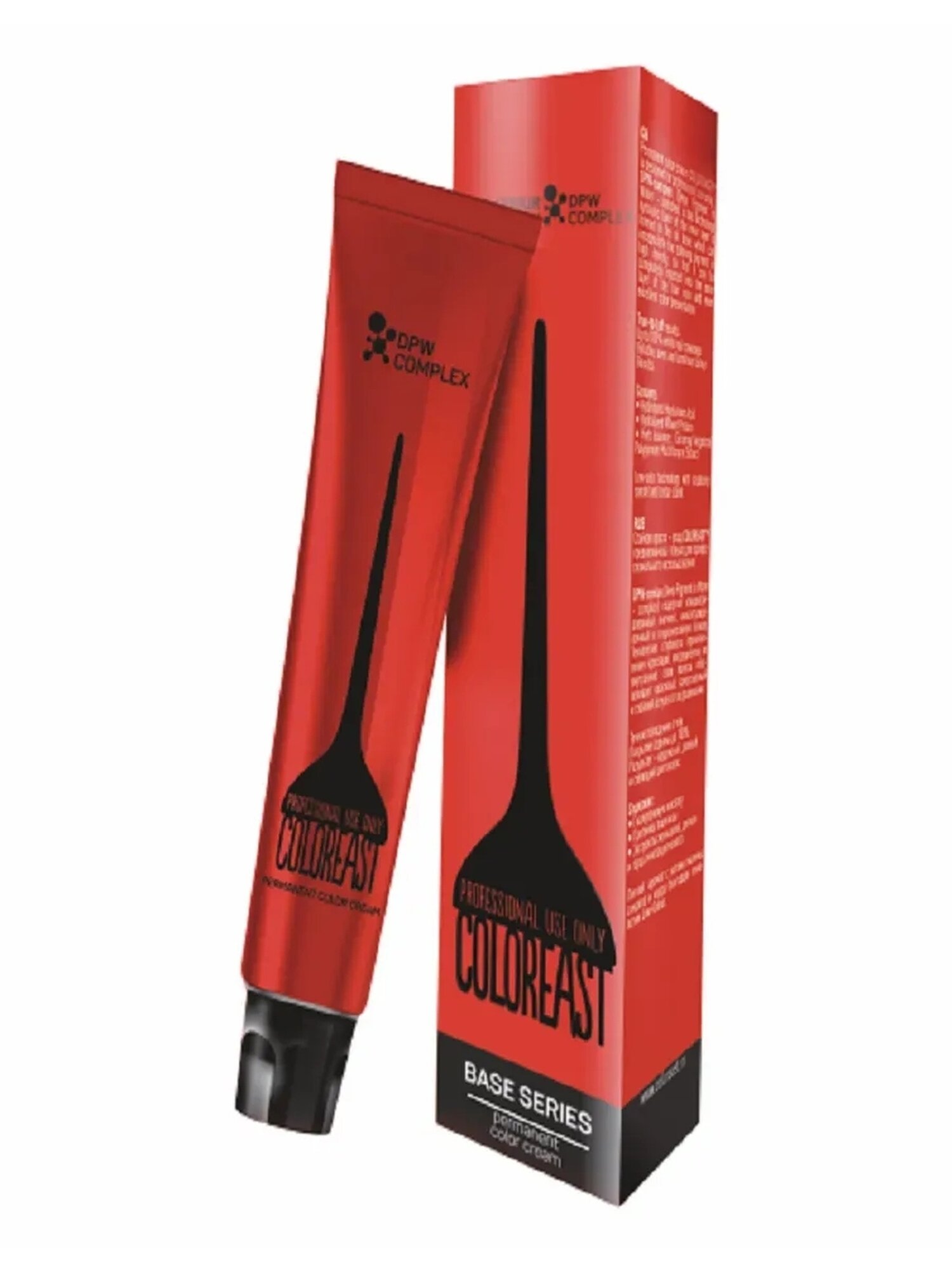 Краска-уход COLOREAST 6.2, темный русый, матовый, стойкое окрашивание, 100мл