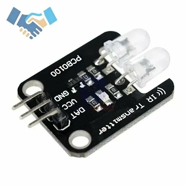 Diymore PCB0100 2-канальный модуль инфракрасного излучателя для электронных сборок Arduino