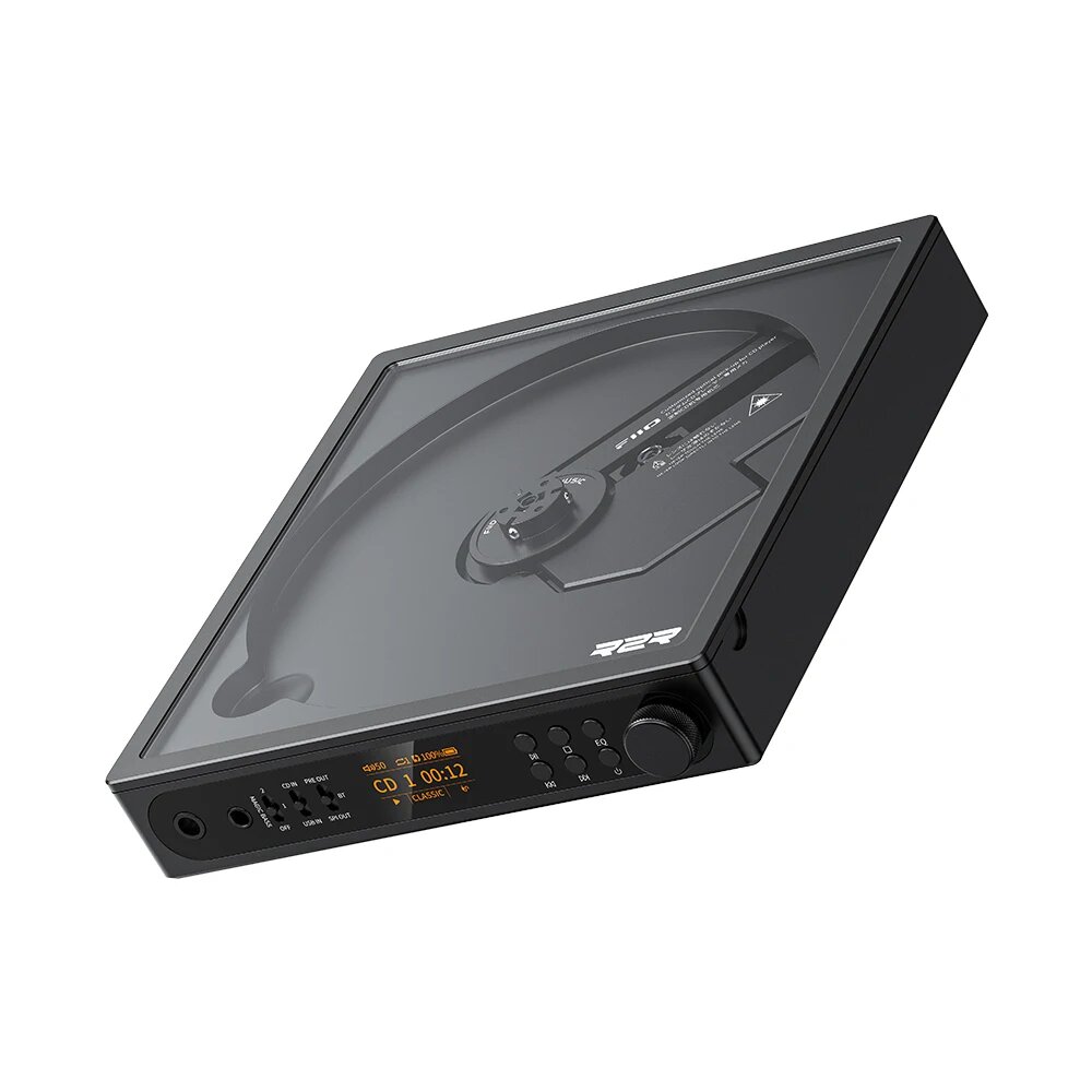 CD-плеер FiiO DM15 R2r Bluetooth, дисплей высокой четкости, портативный плеер walkman HIFI, поддержка aptX/Aptx adaptive