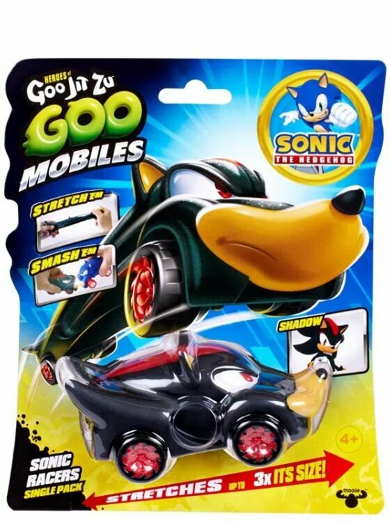 Гуджитсу Goo Jit Zu фигурка тянущаяся Sonic, антистресс игрушка для детей, Goo Mobiles