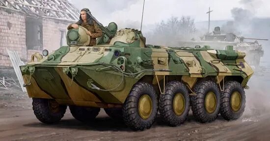 Trumpeter 01594 1/35 Росс ийский бронетранспортер БТР-80