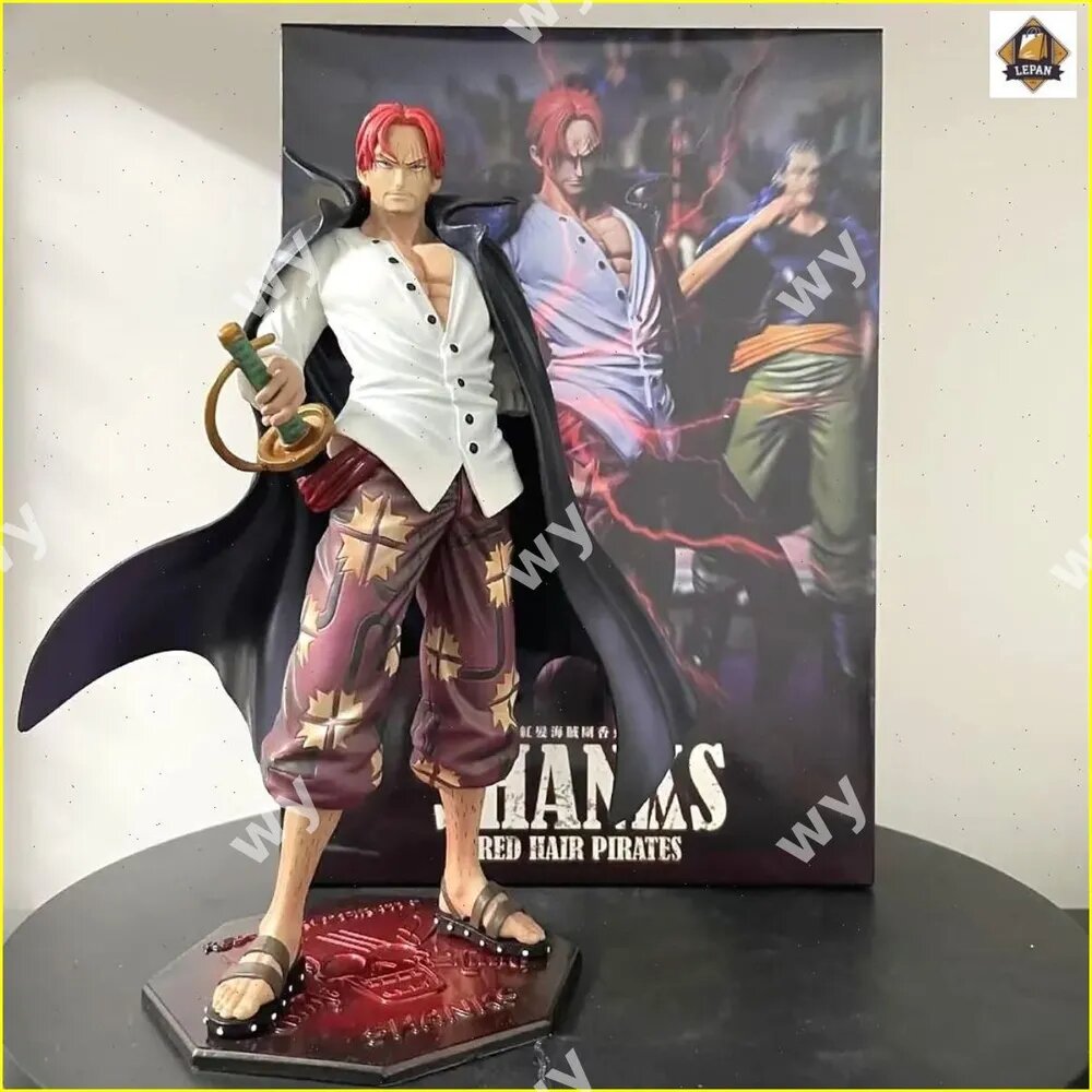 Эксклюзивная фигурка Шанкс из One Piece, 25 см, ABS пластик