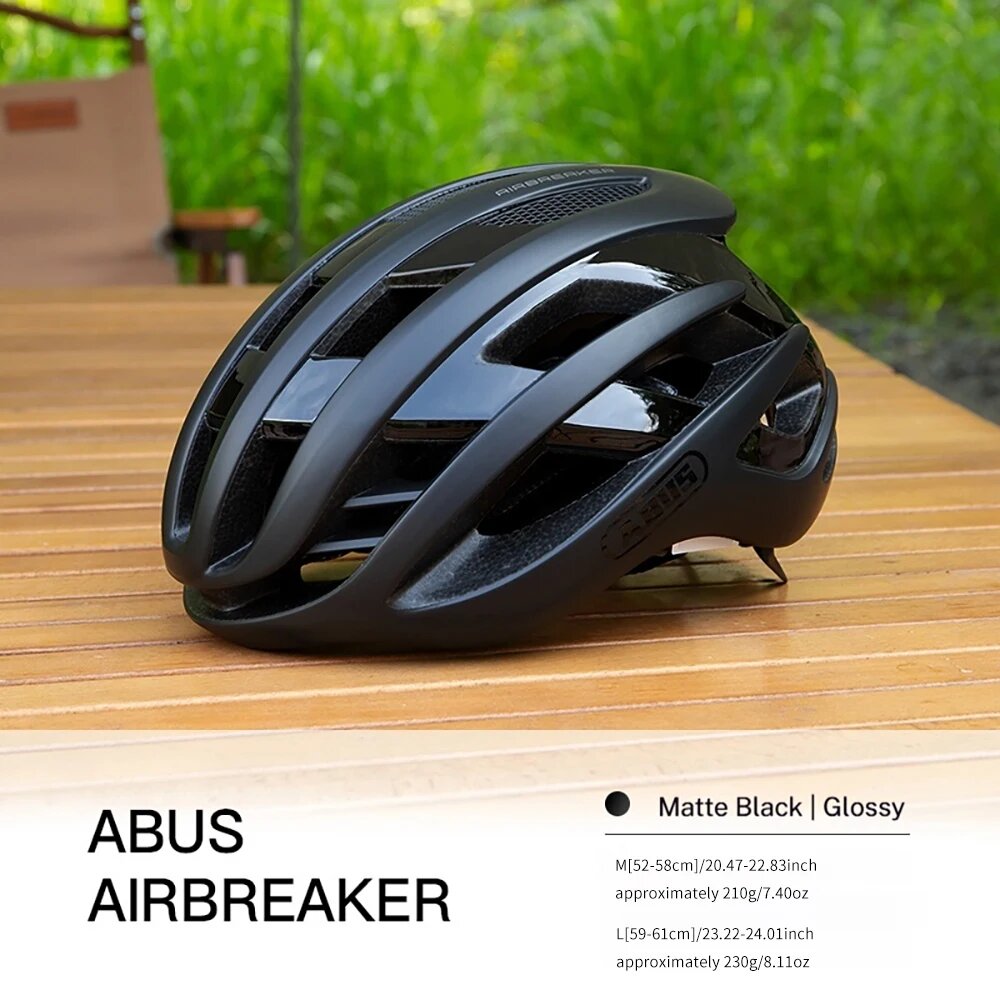 ABUS AIRBREAKER, черный матовый, размер M