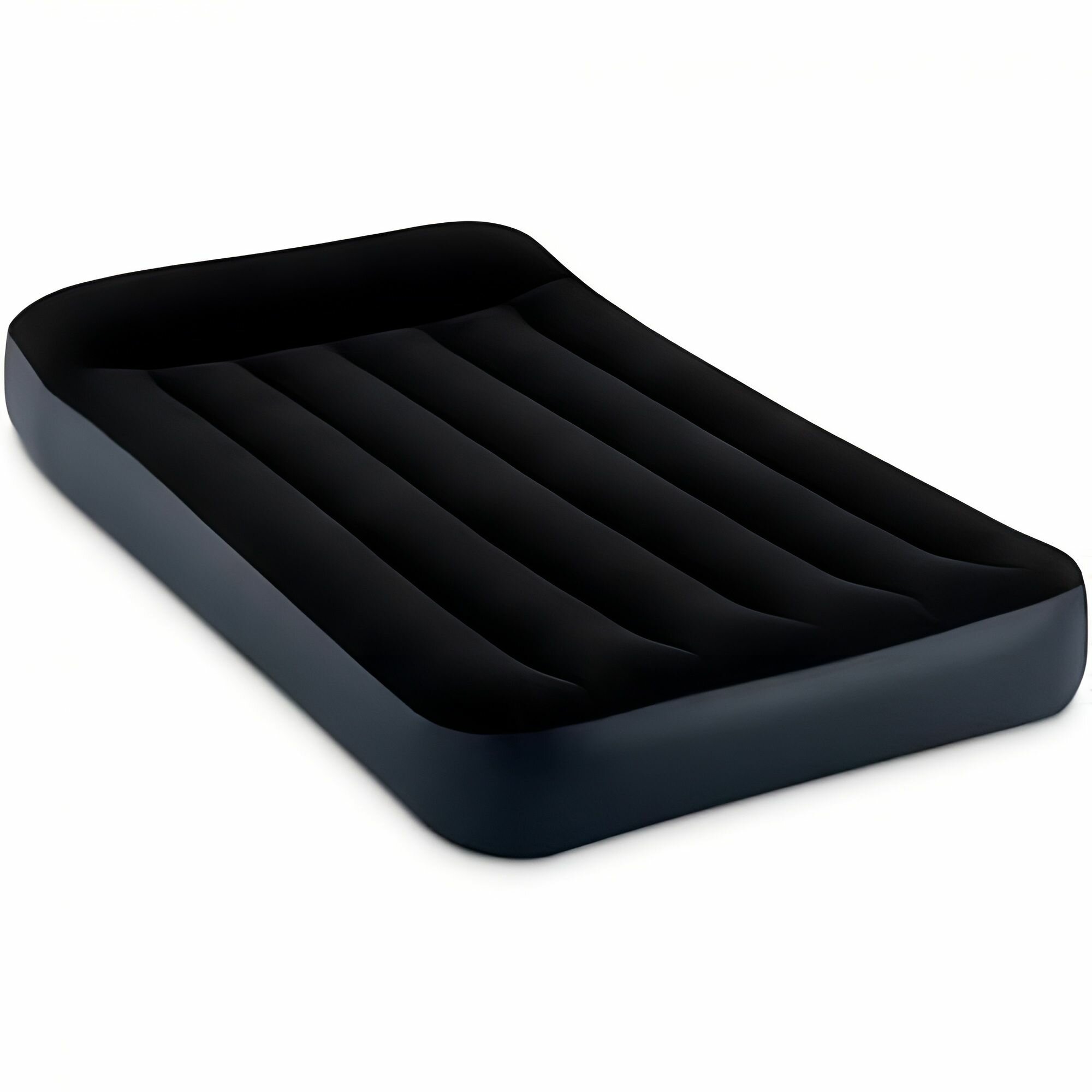Надувной спальный матрас Pillow Rest Classic Bed Fiber-Tech, туристическая мебель для сна, надувной одноместный матрац, 99 х 191 х 25 см.