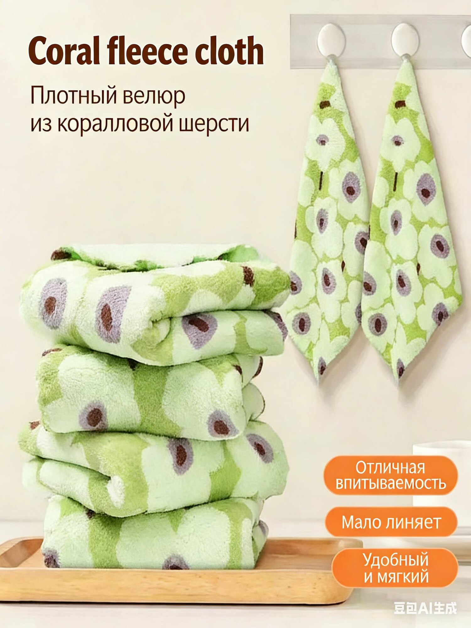 Тряпка, 5 шт — фото 1