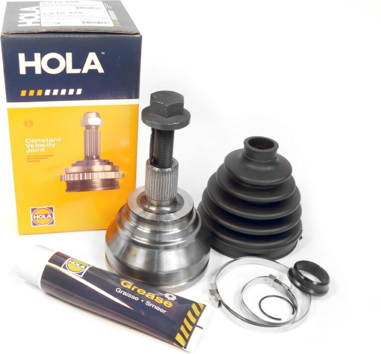 ШРУС наружный левый правый HOLA CV10-996 Skoda Octavia A5, A7 1.4,1.8, Superb II, Yeti 5L Vw Golf V, VI, Golf Plus, Tiguan 5N, Passat 3C2, Passat Cc, Jetta III, IV Scirocco, Eos, Touran