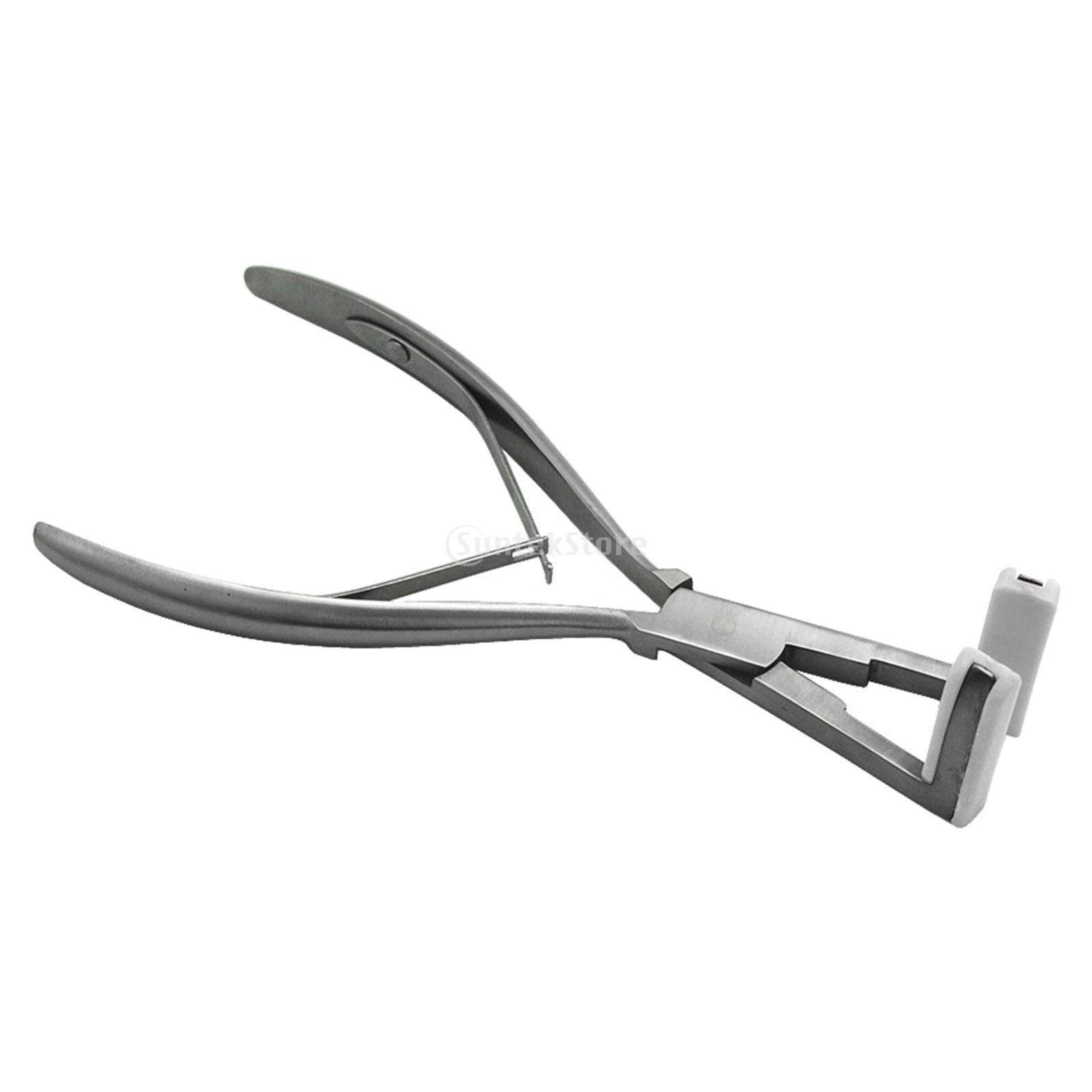 Щипцы для наращивания волос ленточным методом с силиконовыми