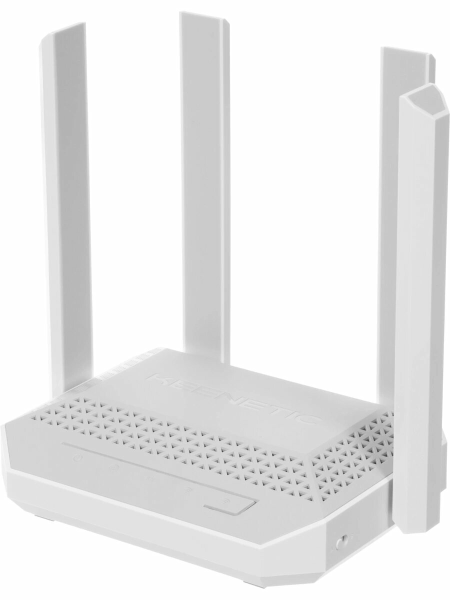 Wi-Fi роутер KEENETIC Sprinter AX3000, Wi-Fi 6, двухдиапазонный (2.4/5 ГГц), гигабитный, Mesh, 3 LAN, белый