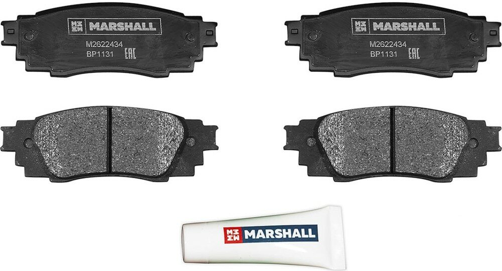 Тормозные колодки дисковые задние MARSHALL M2622434 Toyota Camry V70 17-, Rav4 V 18-, Lexus Es VII 18-, Rx IV 15-, Ux 18->