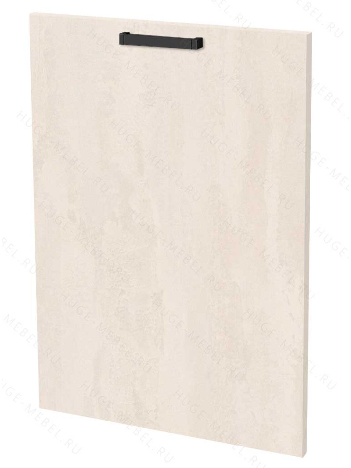 Фасад для посудомоечной машины 600 мм Ф-105 шелковый камень (Пасаденна) Huge Mebel. Ширина 596 Высота 712. Кухонные фасады Huge Mebel. Ширина 596 Высота 712