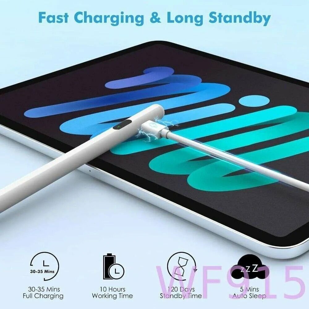 Универсальный стилус-ручка, алюминиевый сплав, порт зарядки USB Type-C — фото 1