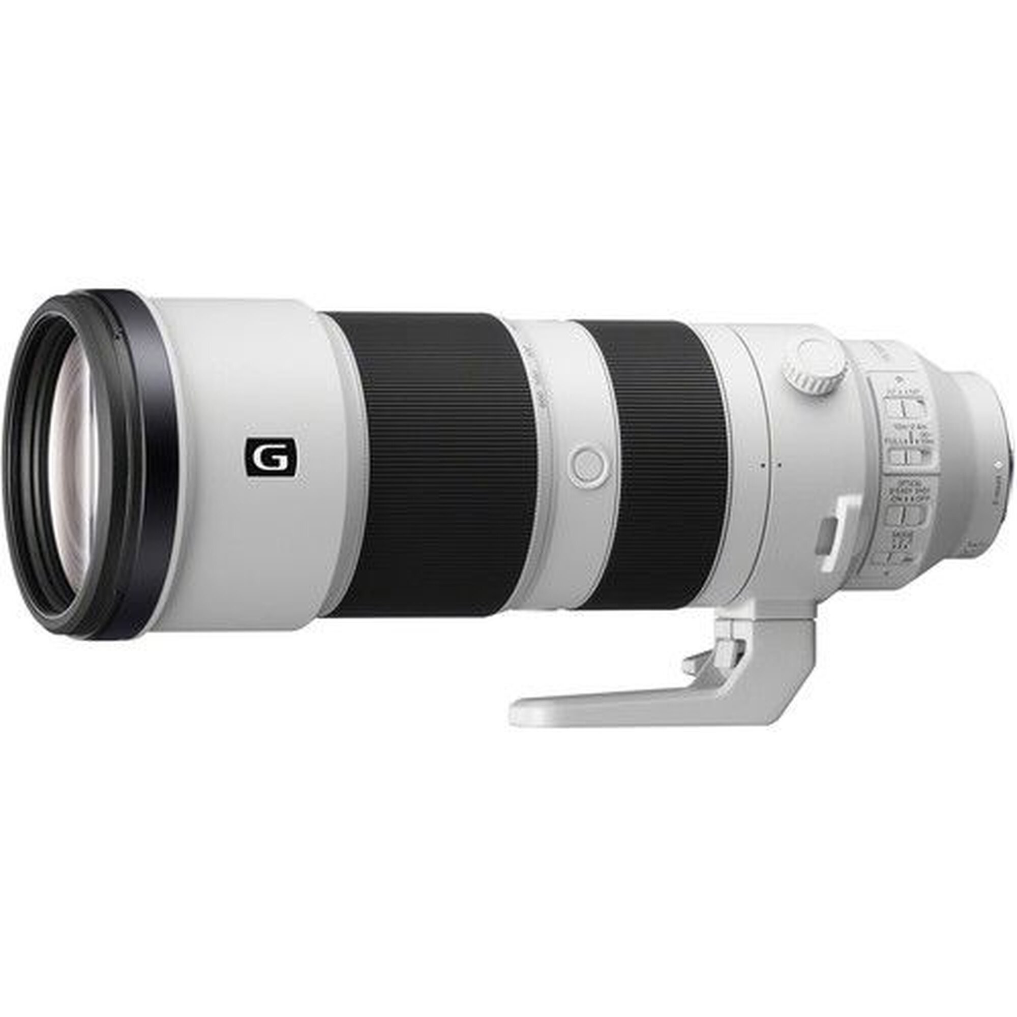 Телеобъектив Sony SEL 200-600MM F5.6-6.3 OSS, автофокус, стабилизация, пластик, черный