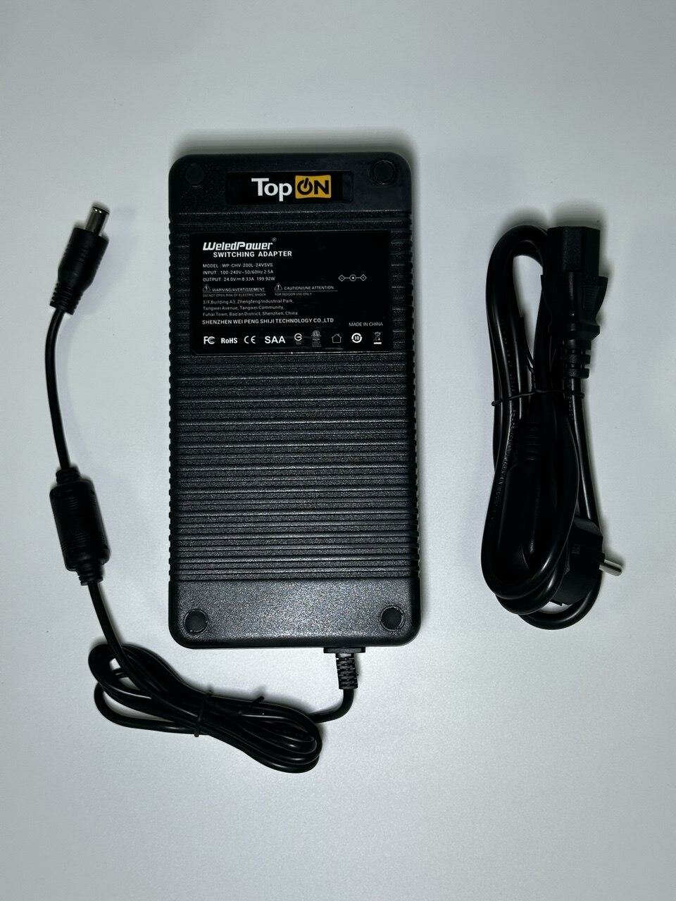 Блок питания 24V, 8.33A, 200W (DC 7909) для портативных электростанций