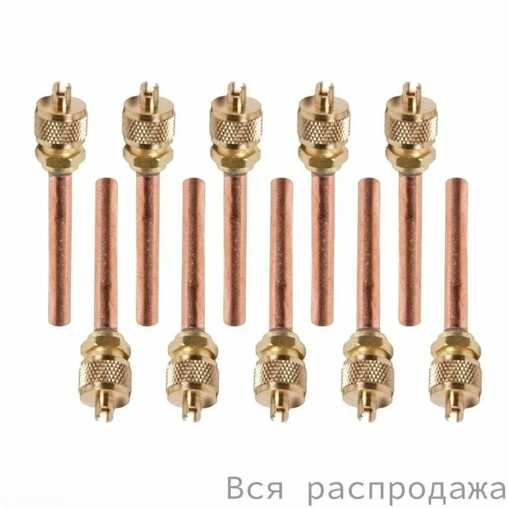 10 шт. Латунные и медные клапаны для заполнения 1/4' SAE, - Обычный абзац