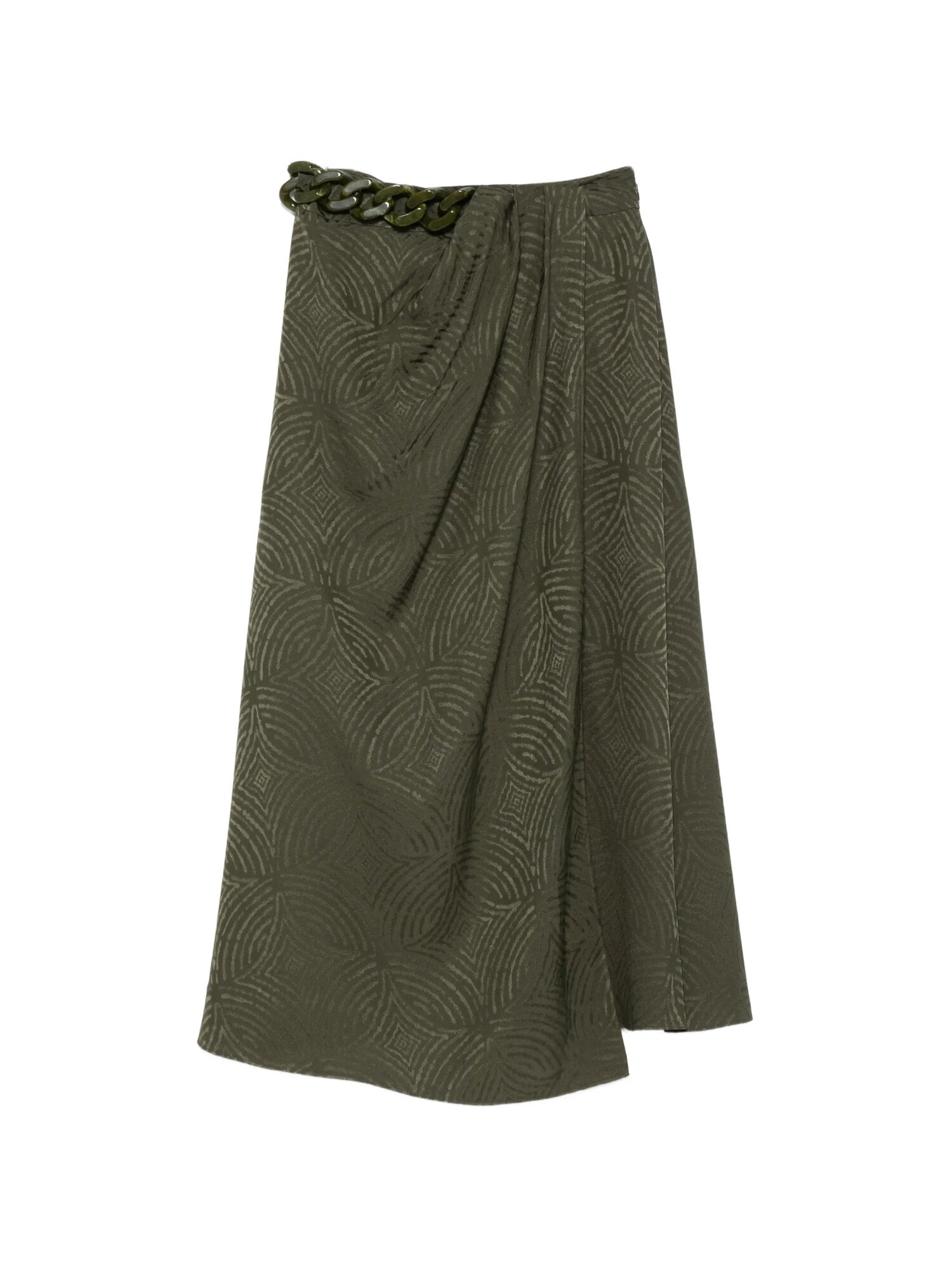 Юбка Jacquard chain midi skirt