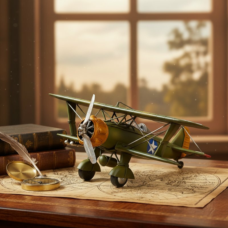 Фигурка Самолёт СССР И-15