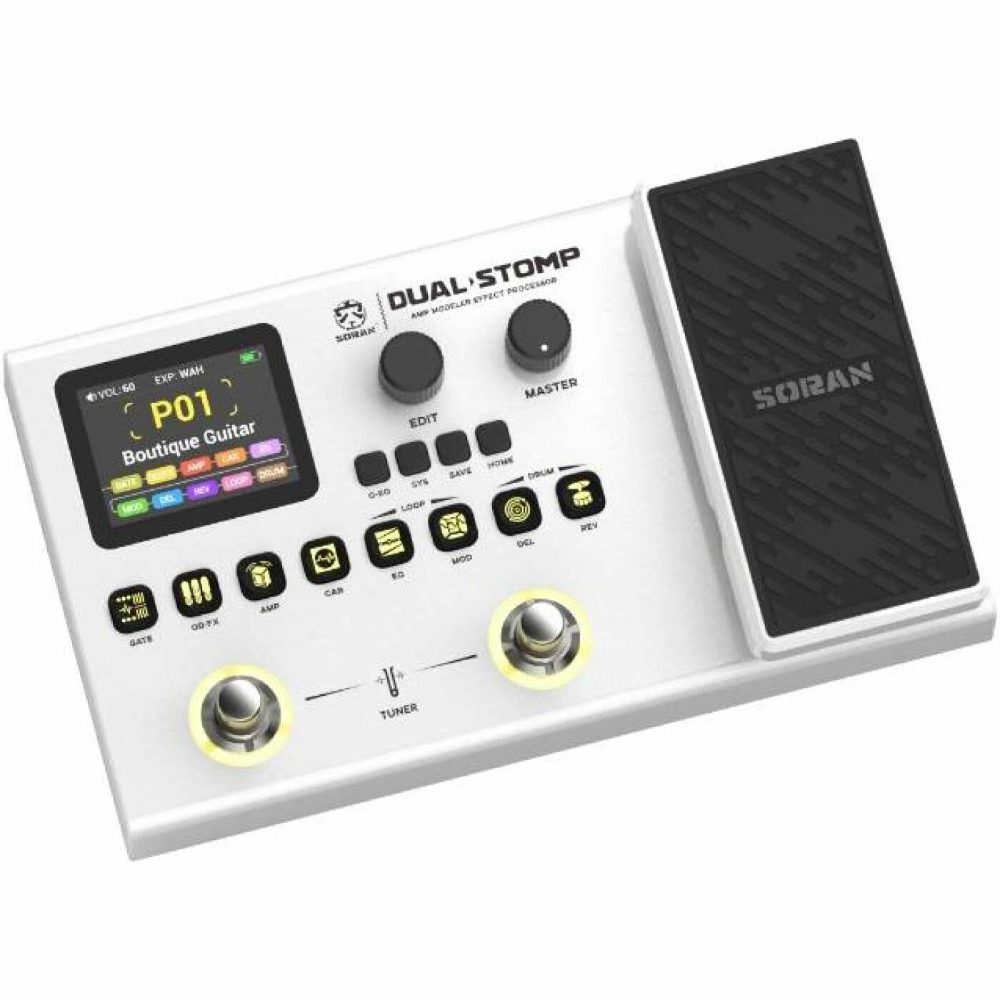 Гитарный процессор SORAN JME-01 Dual Stomp Multi-Effects Processor — фото 1