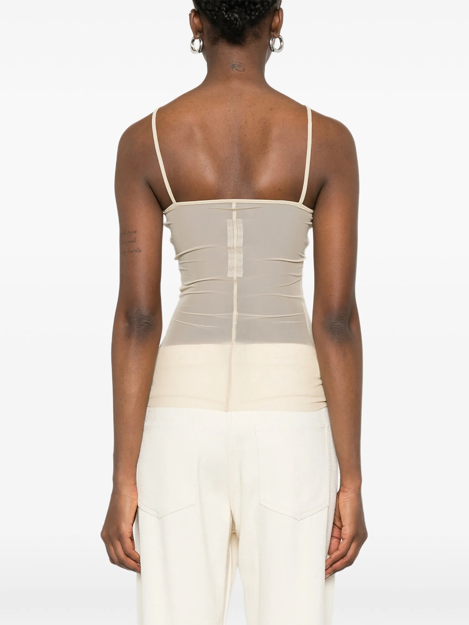 Топ Rick Owens SL Combo tank top, размер 44, разноцветный — фото 1