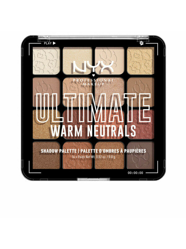 Палитра теней для глаз NYX Ultimate #Warm neutrals 16 x 0,83 g