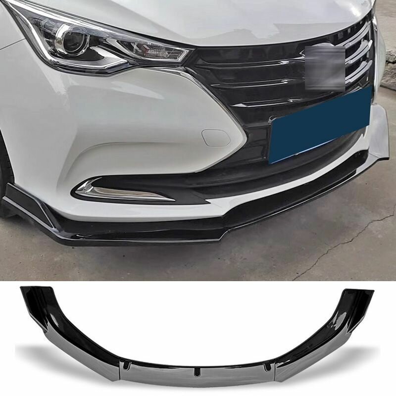 Спойлер переднего бампера для Changan Alsvin, передние юбки, воздушный сплиттер из углеродной краски, 2018-2023 Аксессуары для кузова